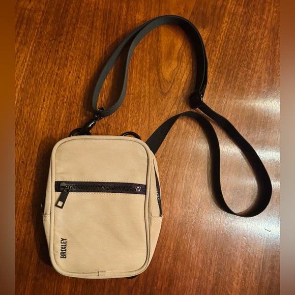 Brixley | Bags | Brixley Utility Crossbody Sling Bag Beige | Poshmark